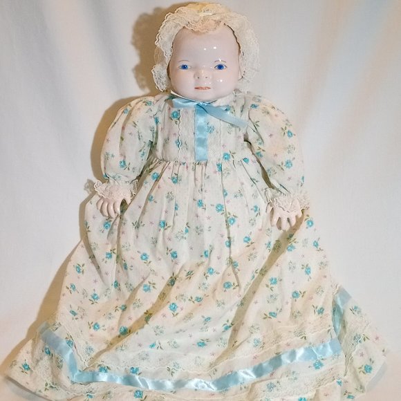 Toys | Vintage Porcelain Baby Doll | Poshmark